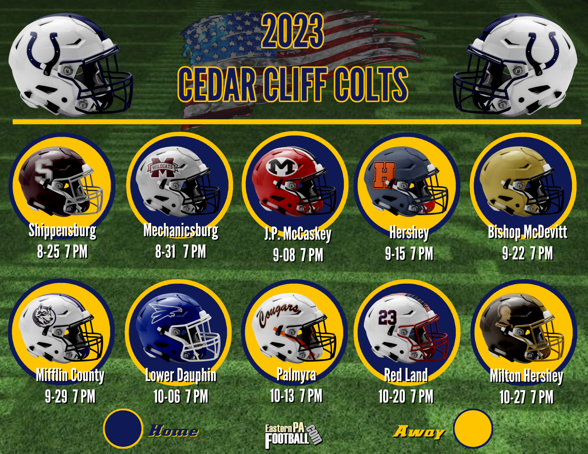 2023 Team Preview: Cedar Cliff Colts – EasternPAFootball.com