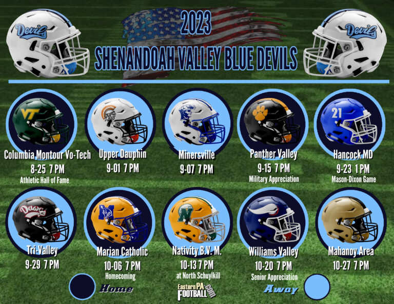 2023 Team Preview: Shenandoah Valley Blue Devils – EasternPAFootball.com