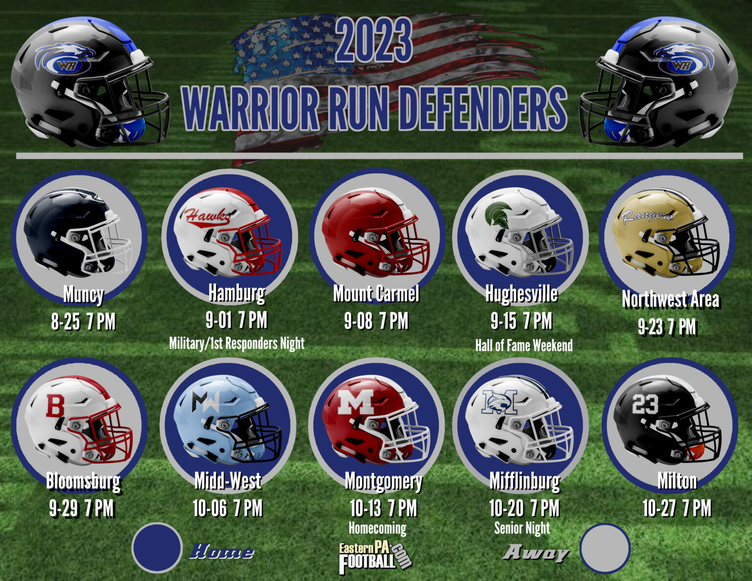 2023 Team Preview: Warrior Run Defenders – EasternPAFootball.com