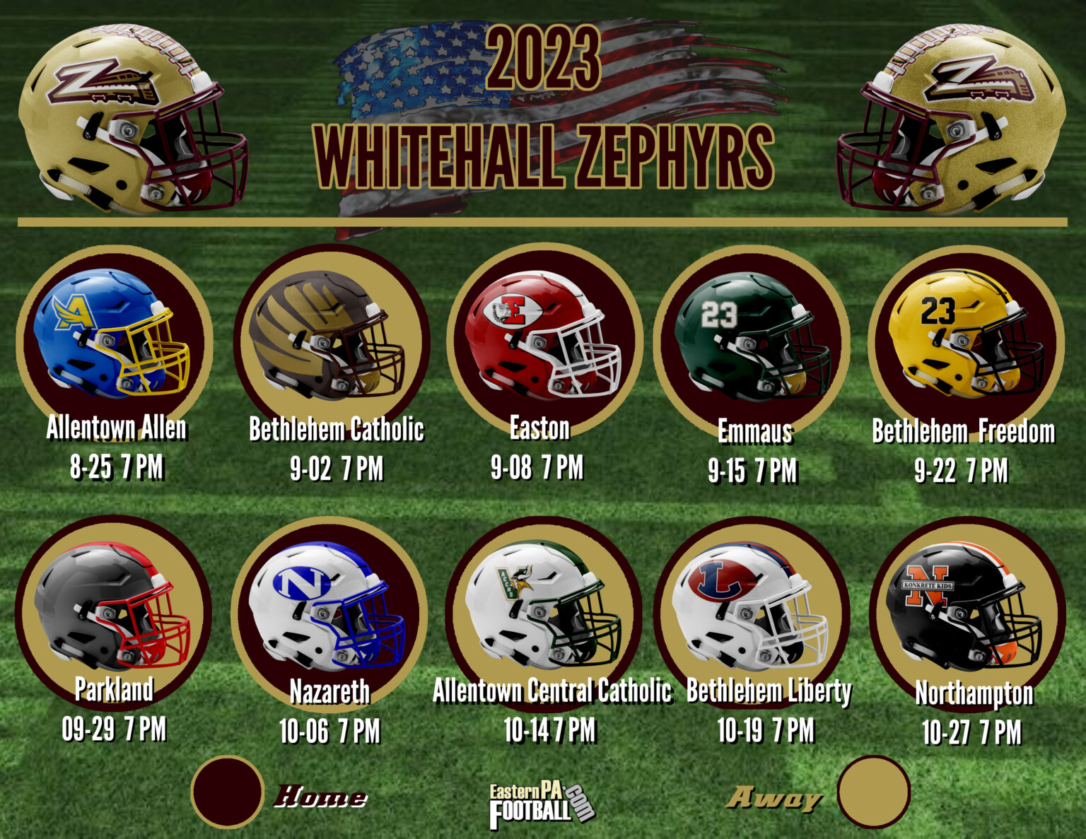2023 Team Preview: Whitehall Zephyrs – EasternPAFootball.com