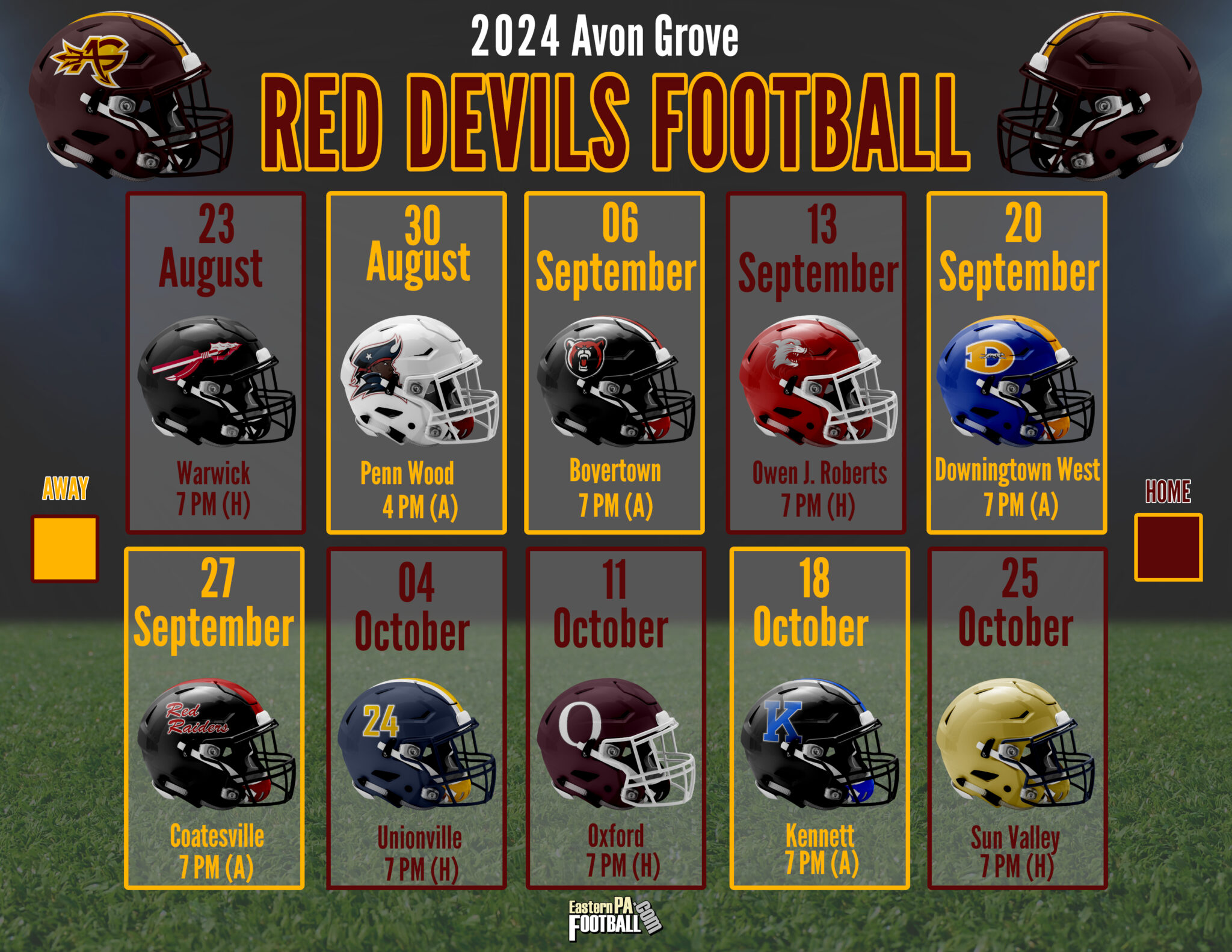 2024 Team Preview: Avon Grove Red Devils (1) – EasternPAFootball.com