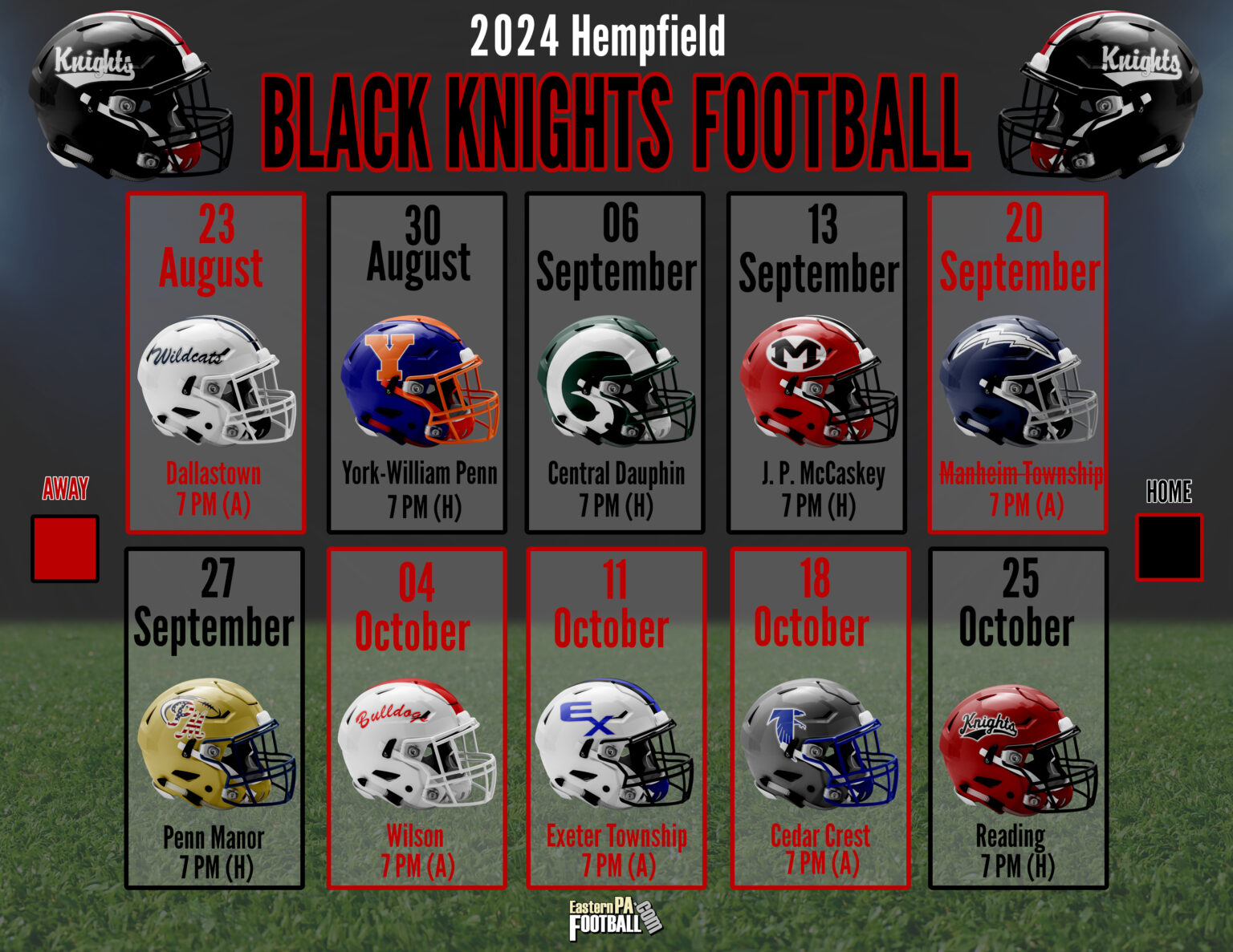 2024 Team Preview: Hempfield Black Knights (3) – EasternPAFootball.com