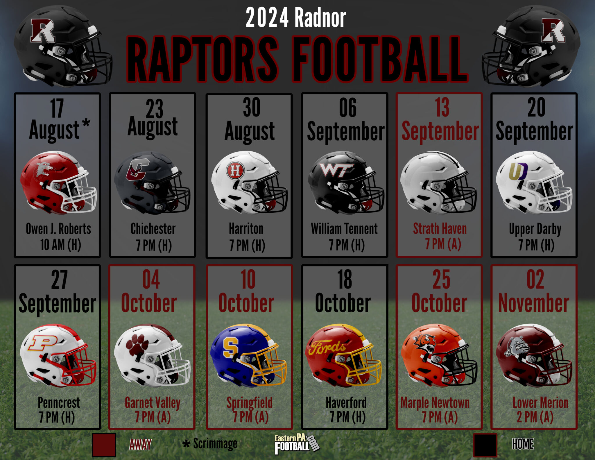 2024 Team Preview Radnor Raptors (1) – EasternPAFootball.com