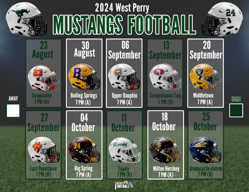 2024 Team Preview: West Perry Mustangs (3) – EasternPAFootball.com