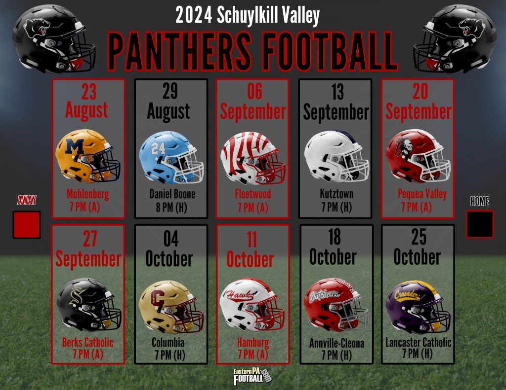 2024 Team Preview: Schuylkill Valley Panthers (3) – EasternPAFootball.com