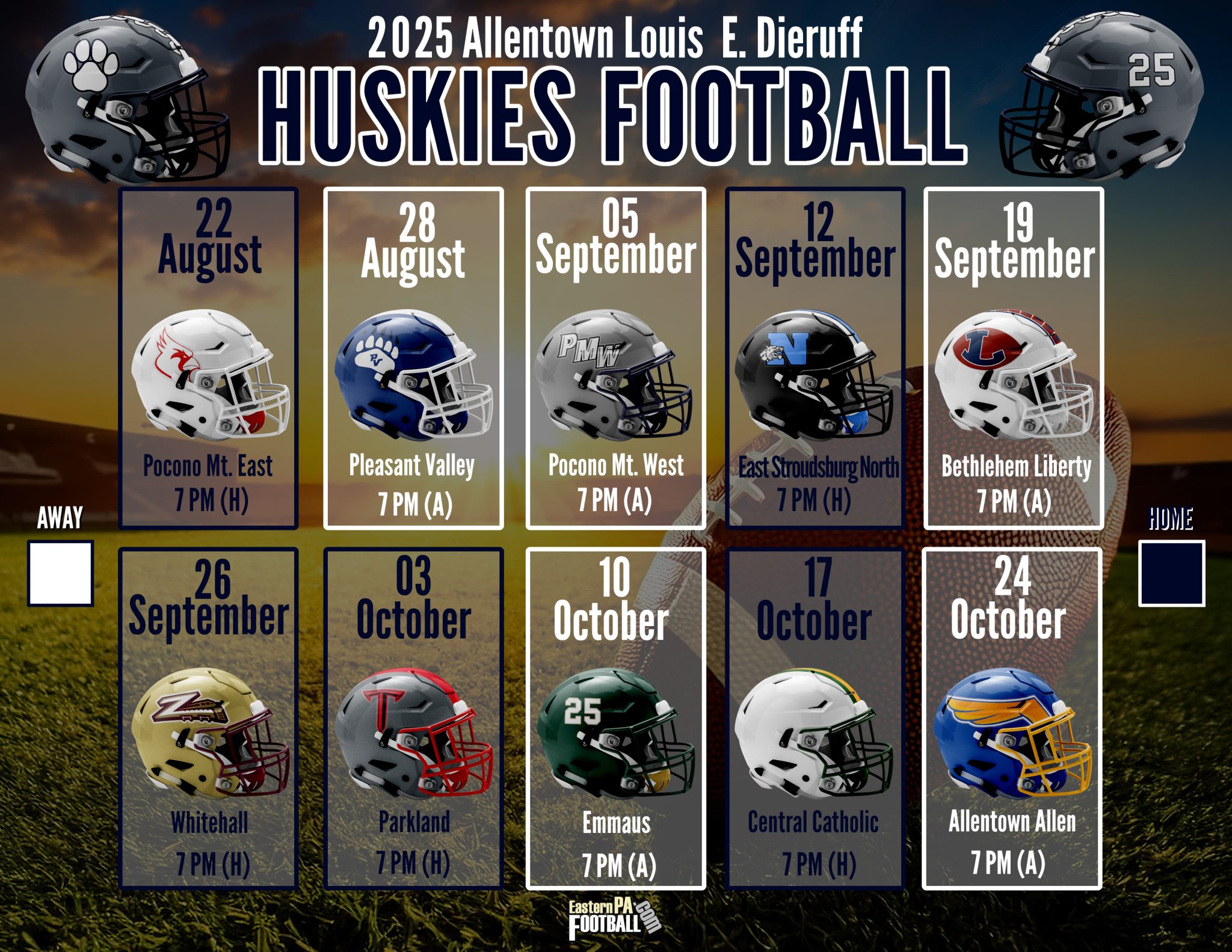 2025 Team Preview: Dieruff Huskies (11) – EasternPAFootball.com