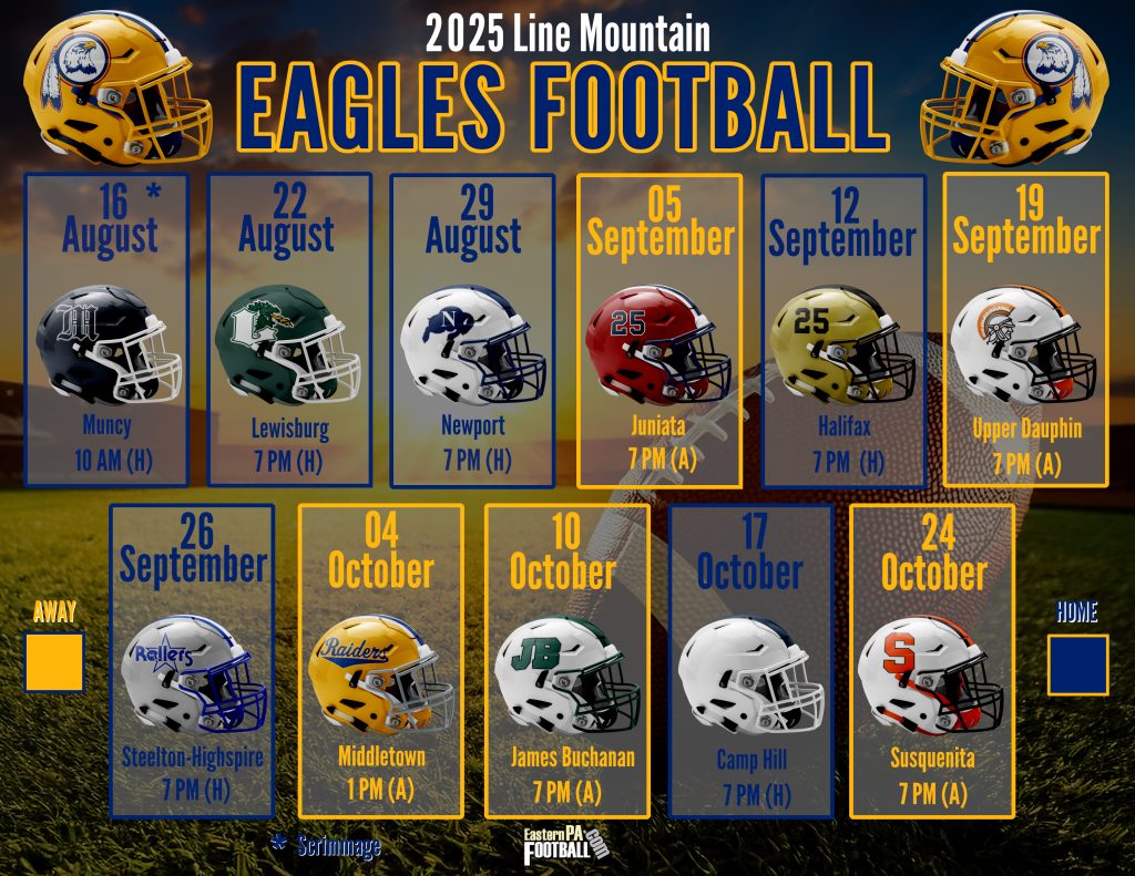 2025 Team Preview: Line Mountain Eagles (4) – EasternPAFootball.com