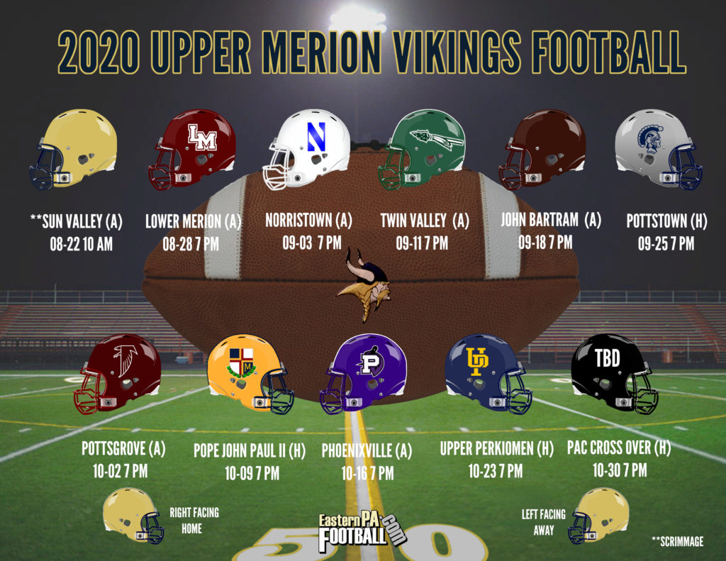 2020 Team Previews: Upper Merion Area Vikings (1) – EasternPAFootball.com